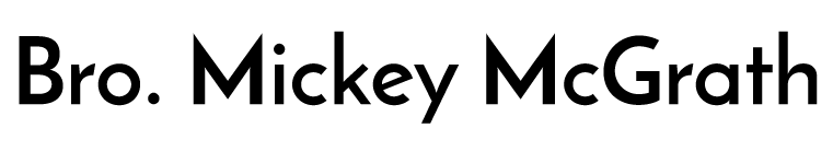 LogoJosefinSans - Bro. Mickey McGrath